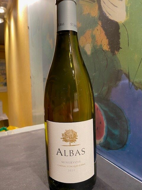 Château St. Jacques d’Albas, Minervois. Albas, Hvid, 2021